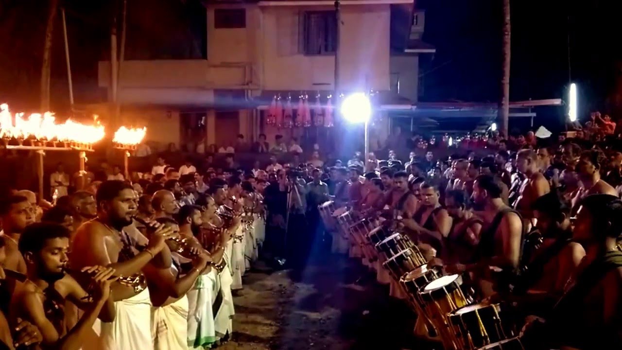 2016 Peruvanam pooram - Urakam Panchari - Pathikalam - YouTube