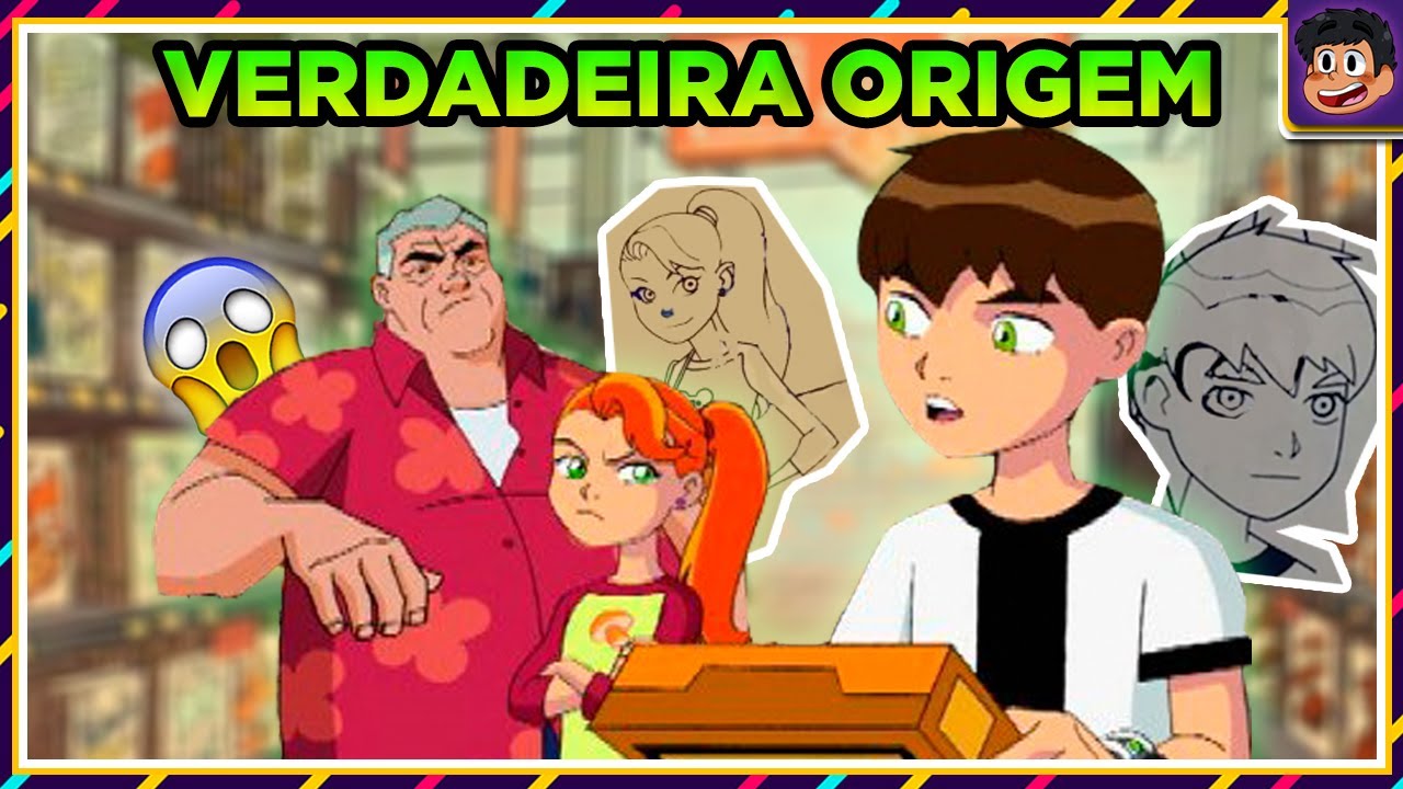 BOMBA!! DESCOBRIRAM A VERDADEIRA ORIGEM DO PILOTO DE BEN 10 [SABEDORIA ...