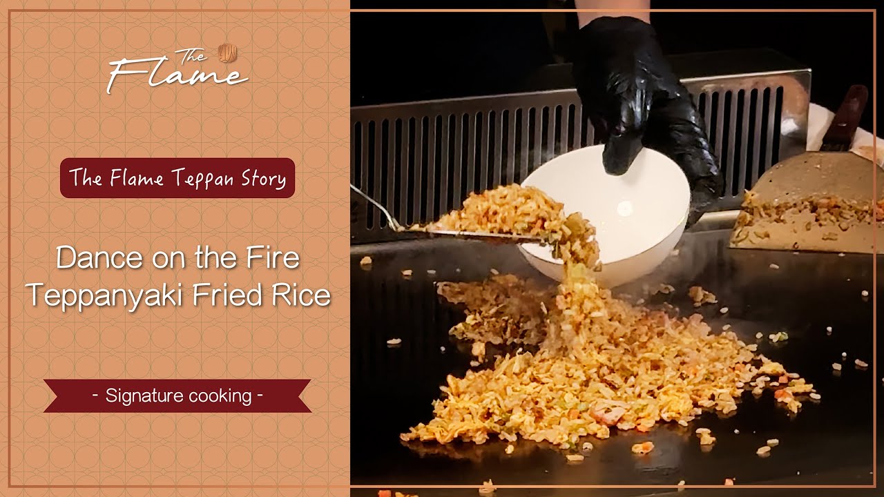 Teppanyaki at The Flame – A Fire-Powered Feast in Singapore - YouTube