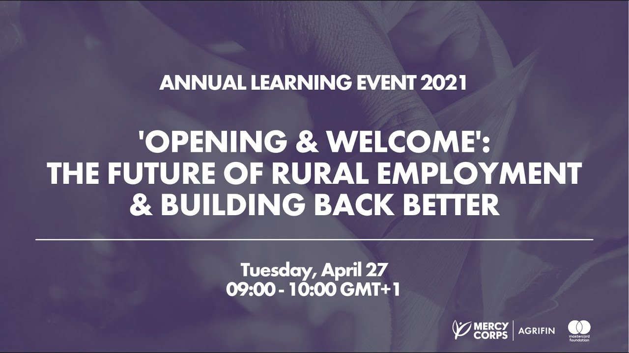 Rural Jobs 1: The Future of Rural Employment and Building Back Better ...