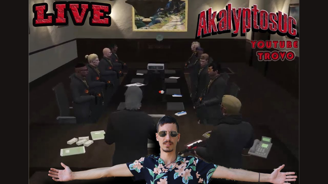 🔴ΤΡΕΛΑ ΣΚΗΝΙΚΑ COSA NOSTRA MAFIA! GTA RP LIVE! AKALYPTOSUUC! - YouTube