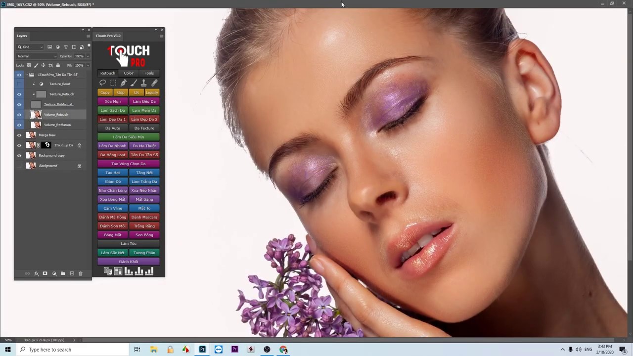 1Touch Pro V3 Công Cụ Retouch Da Chuyên Nghiệp - YouTube