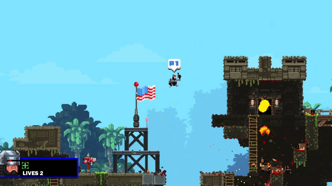 Broforce PS4 gameplay - YouTube