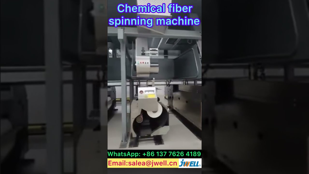Chemical fiber spinning machine 14----0086 137 7626 4189 - YouTube
