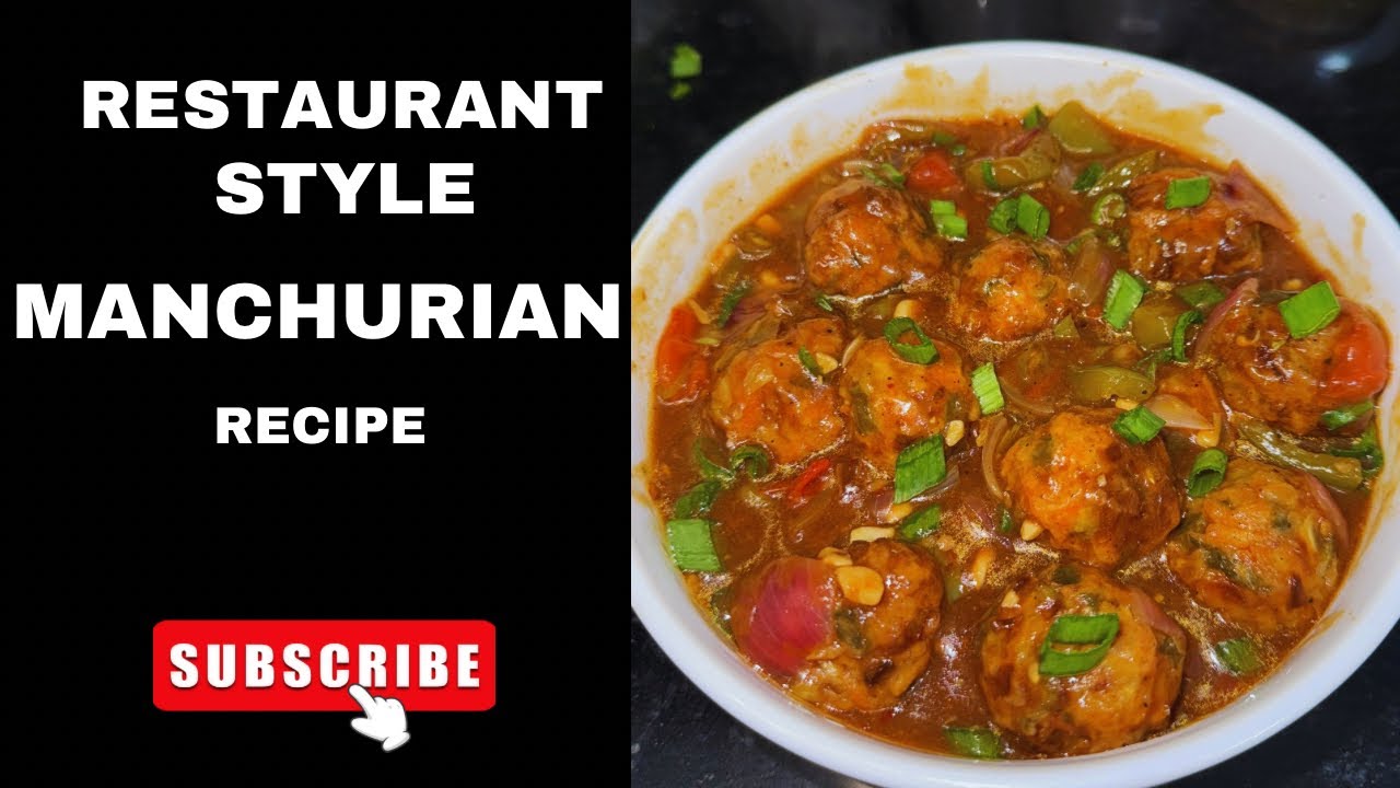 Manchurian Gravy | Veg Manchurian Recipe | Homemade kitchen 13 - YouTube