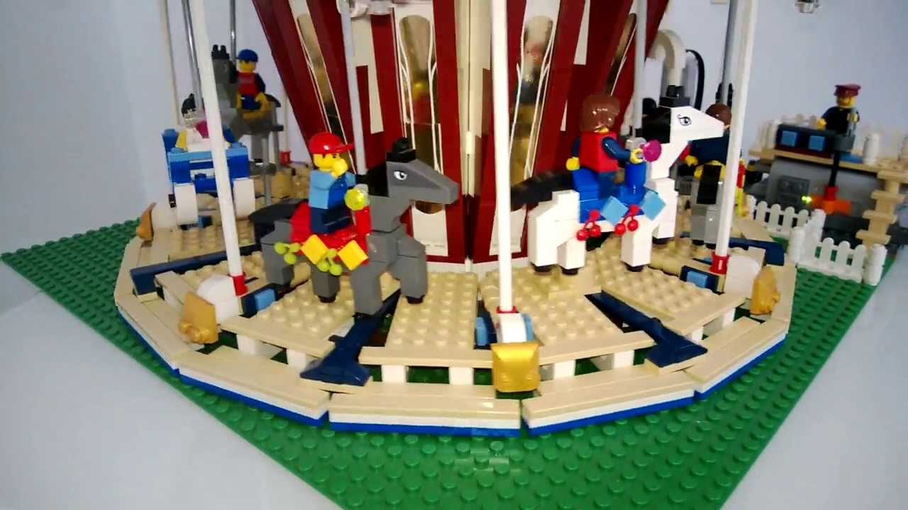LEGO Creator Grand Carousel 10196 - YouTube