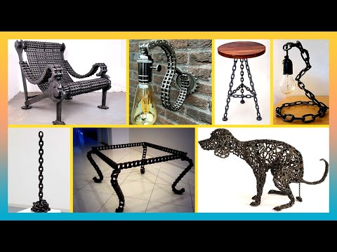 Welding Chain Furniture Ideas DECORATIONS using Chain | Welding ideas ...