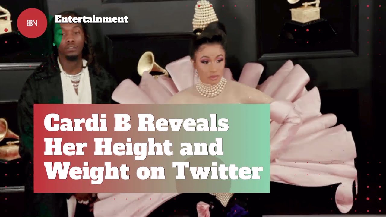 Cardi B Opens Up On Her Weight And Height - YouTube