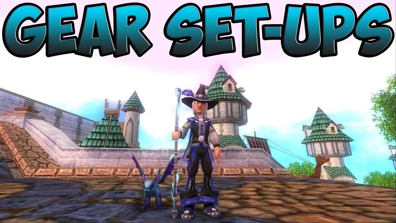 Wizard101: Gear Set-ups | "Tank & Damage" - YouTube