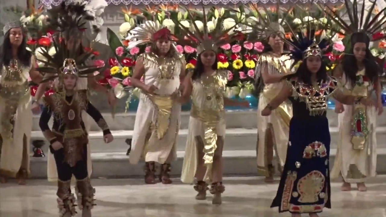 Día de nuestra Virgen de Guadalupe: Parte 2: Anza azteca y danza ...