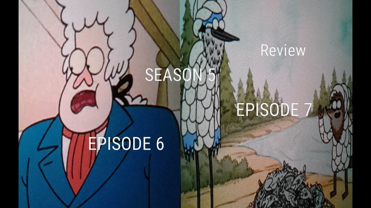Regular Show SEASON 5 A Skips in Time & Survival Skills Review - YouTube