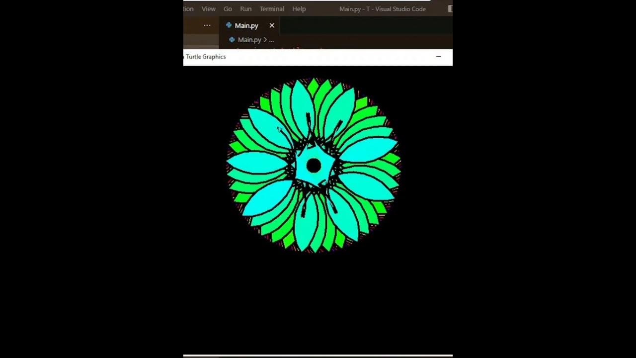 Amazing Turtle Create Using Python 😎 #shorts #coding #python #shortvideo #viral #viralvideo ...