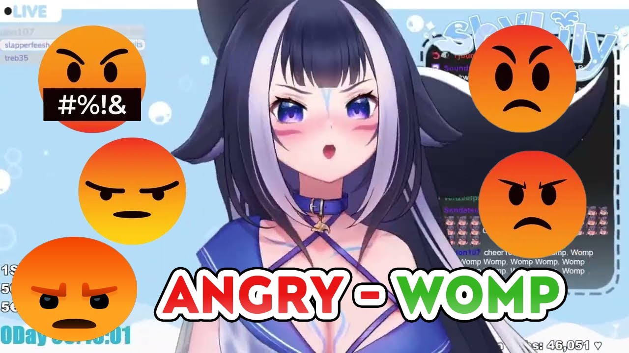 Shylily angry WOMP WOMP || shylily twitch stream - YouTube