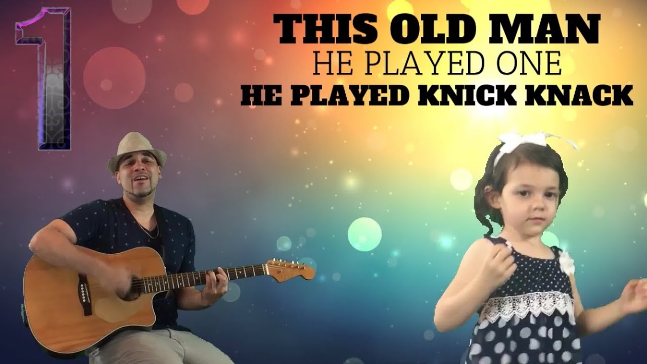 This Old Man He Played One | Nursery Rhymes for Children | Blackberry ...