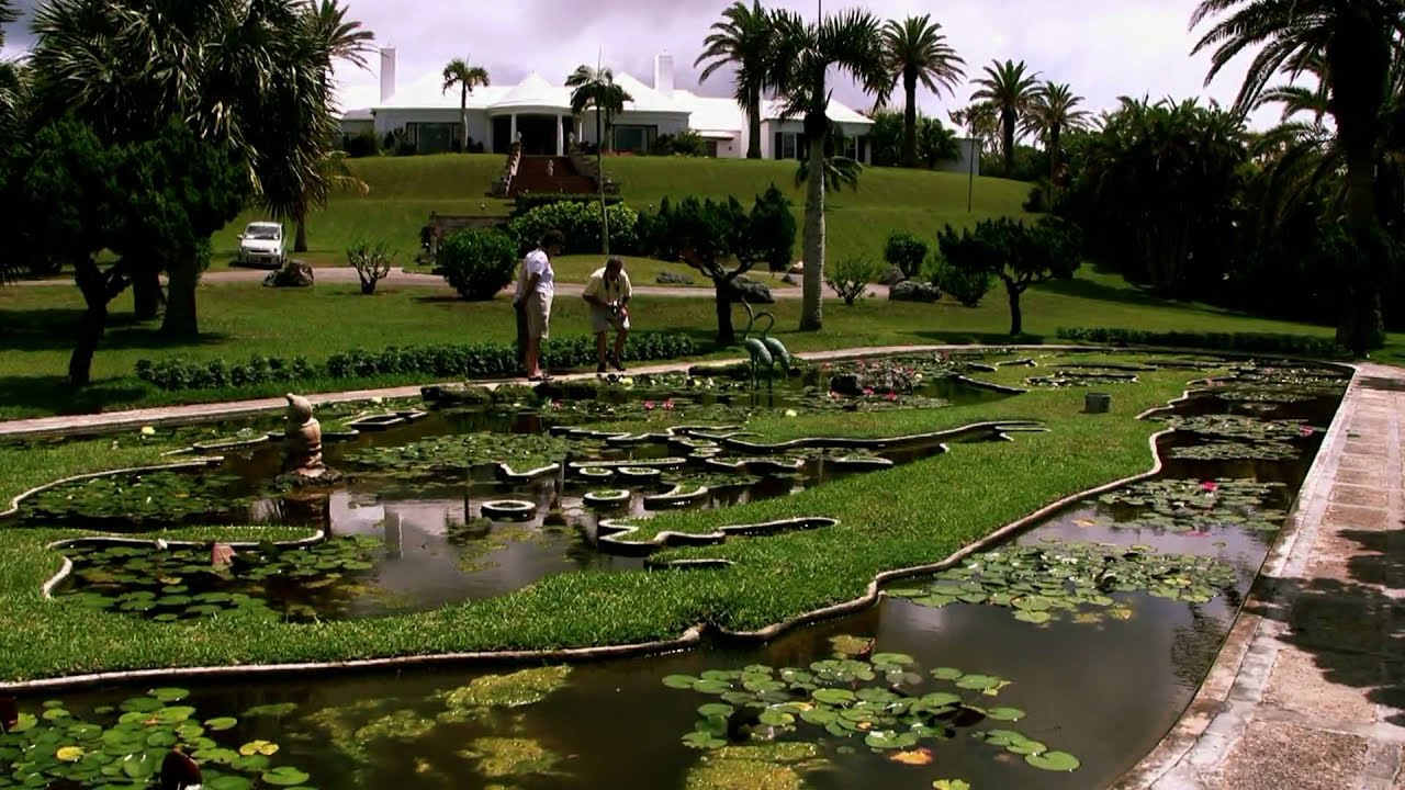 Palm Grove Garden Bermuda, Ariel Sands Hotel And Beach Club - YouTube