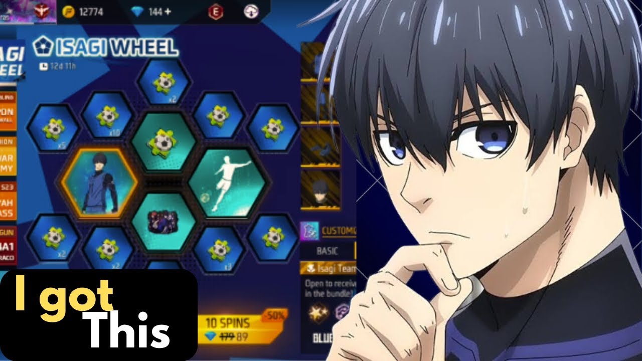 ISAGI RING EVENT FREE FIRE | NEW ISAGI BUNDLE SPIN | FF NEW EVENT TODAY ...