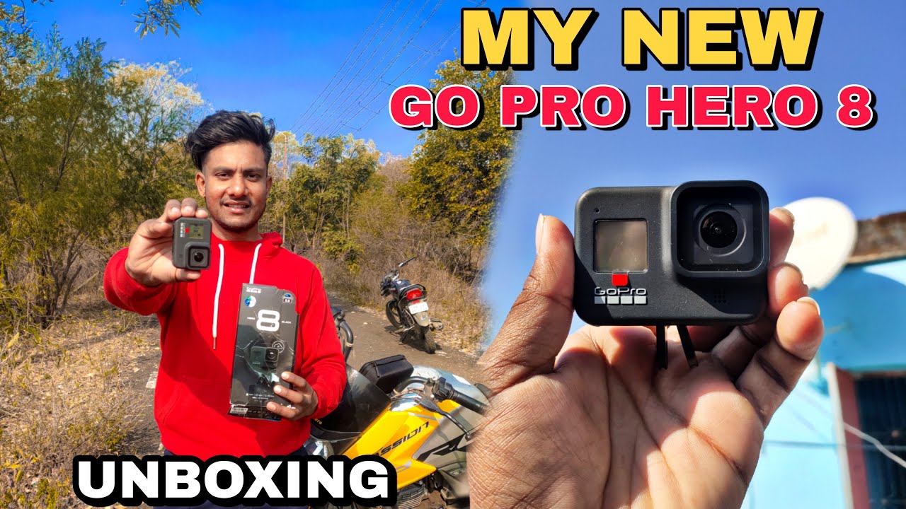 My New GoPro Hero 8 Unboxing & Review | Best Camera For Vloggers 🔥 ...