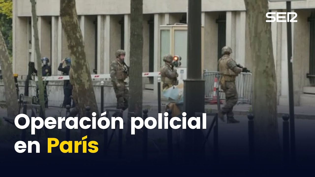 Operación policial en París: detenido un hombre que amenazaba con ...