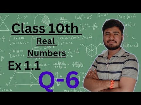 Ex 1.1 Q6 |Class 10th Maths |Ch 1| NCERT Solutions | Easy Method Maths ...