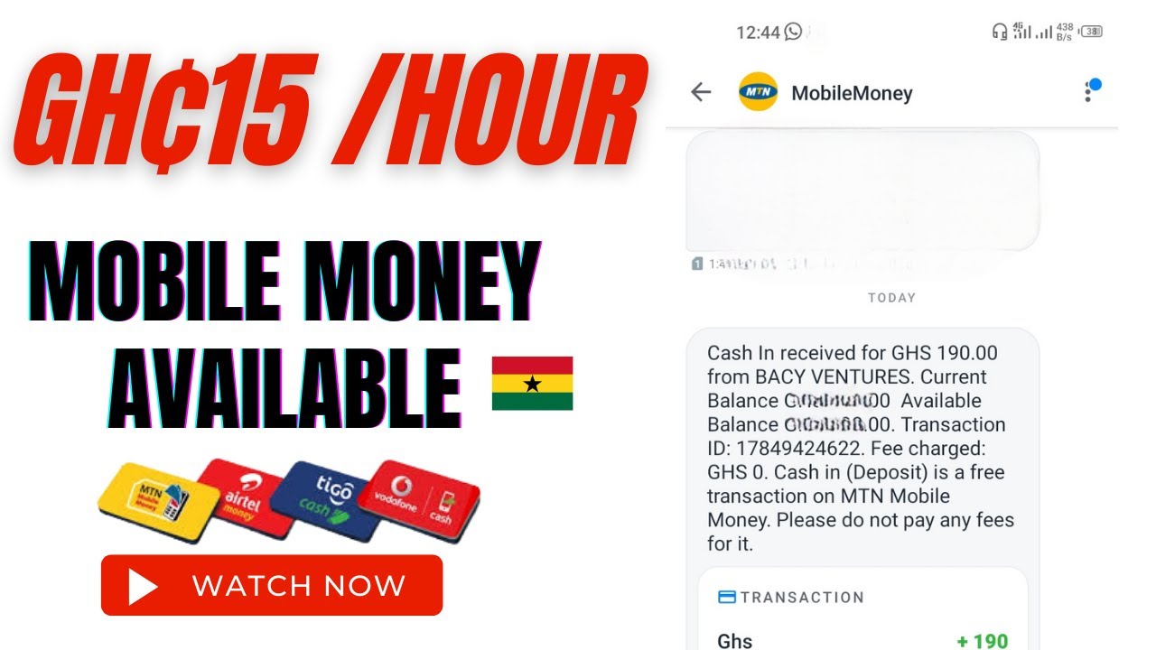 GH¢15 Every Hour - How to Make Money Online in Ghana - YouTube