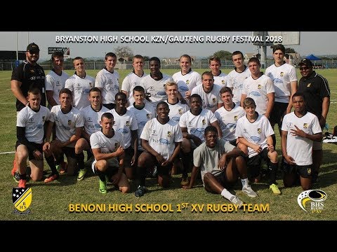Benoni High School 1st XV Rugby Team 2018 vs Hillcrest High @ Bryanston ...
