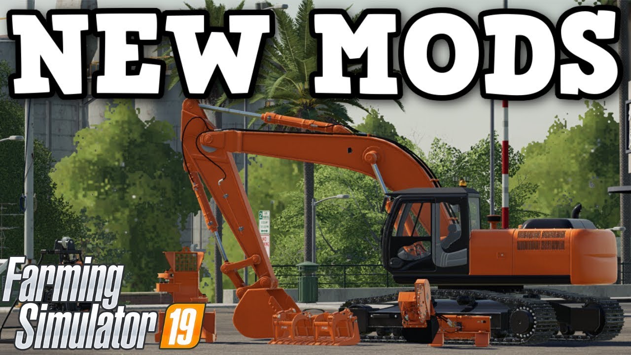 EXCAVATOR ON CONSOLE AND FACTORIES ON CONSOLE! | NEW MOD SHOWCASE ...