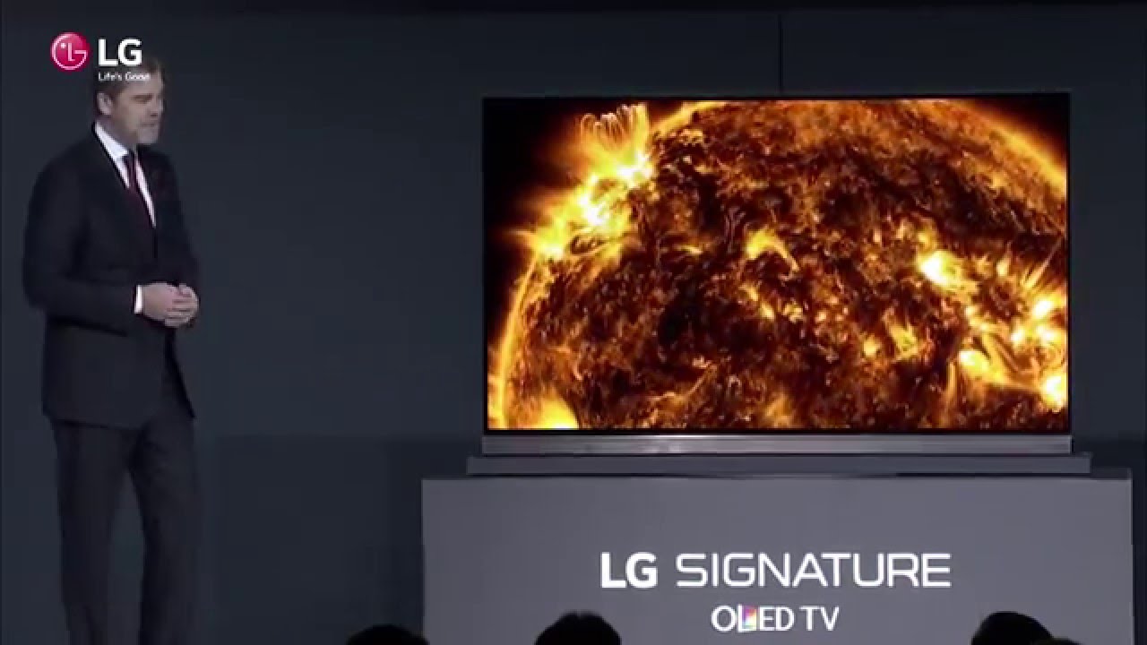 CES 2016 LG – Press Conference LG SIGNATURE OLED TV - YouTube