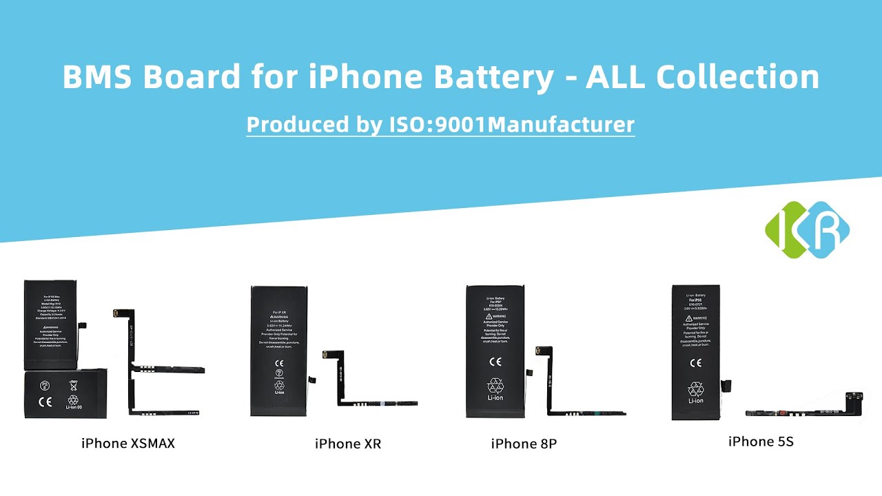 BMS Board for iPhone Battery - ALL Collection - YouTube