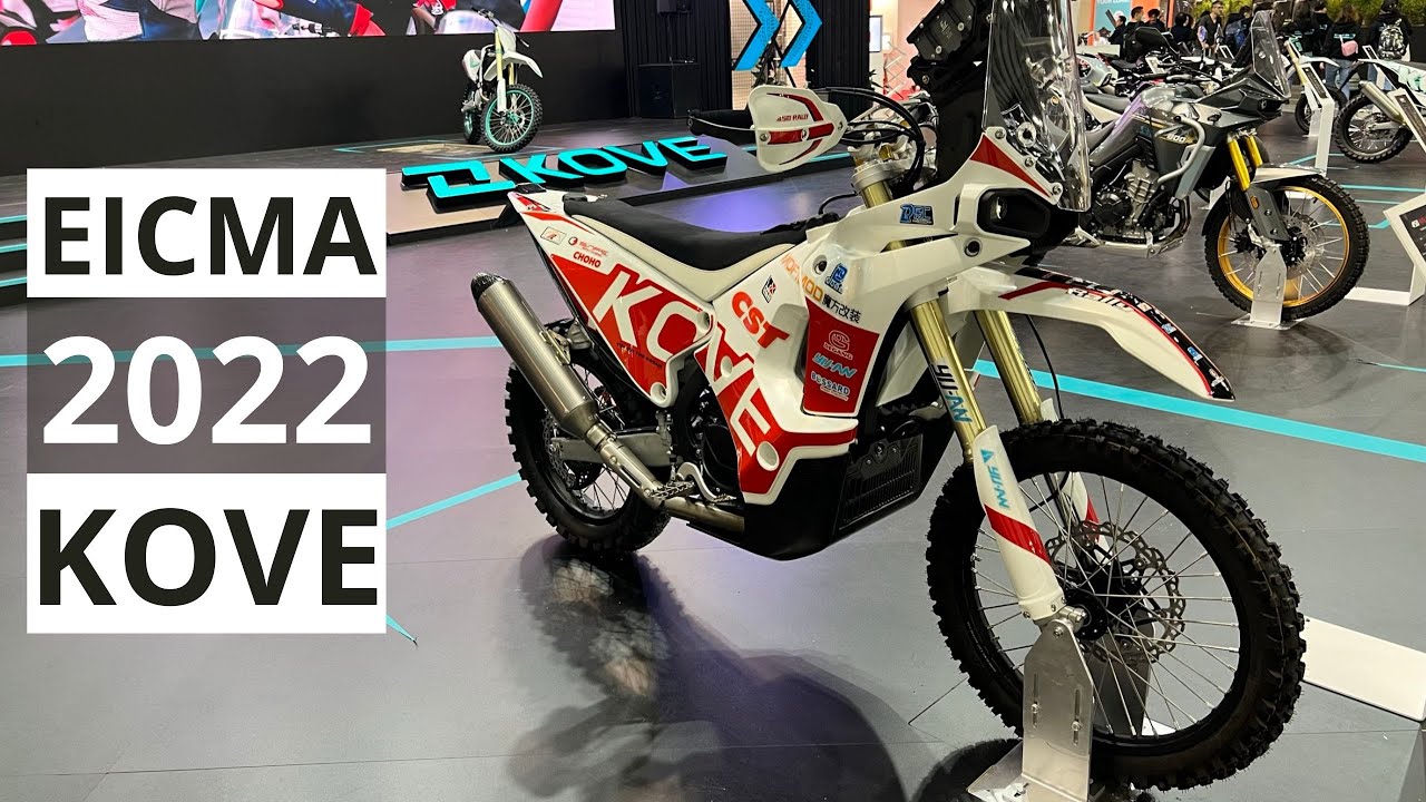 EICMA 2022: Kove 450 Rally 4K - YouTube