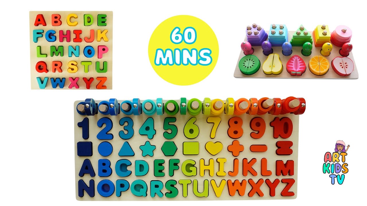 Ultimate Preschool Learning Video for Toddlers (1 Hour) 🎨 Alphabet ...