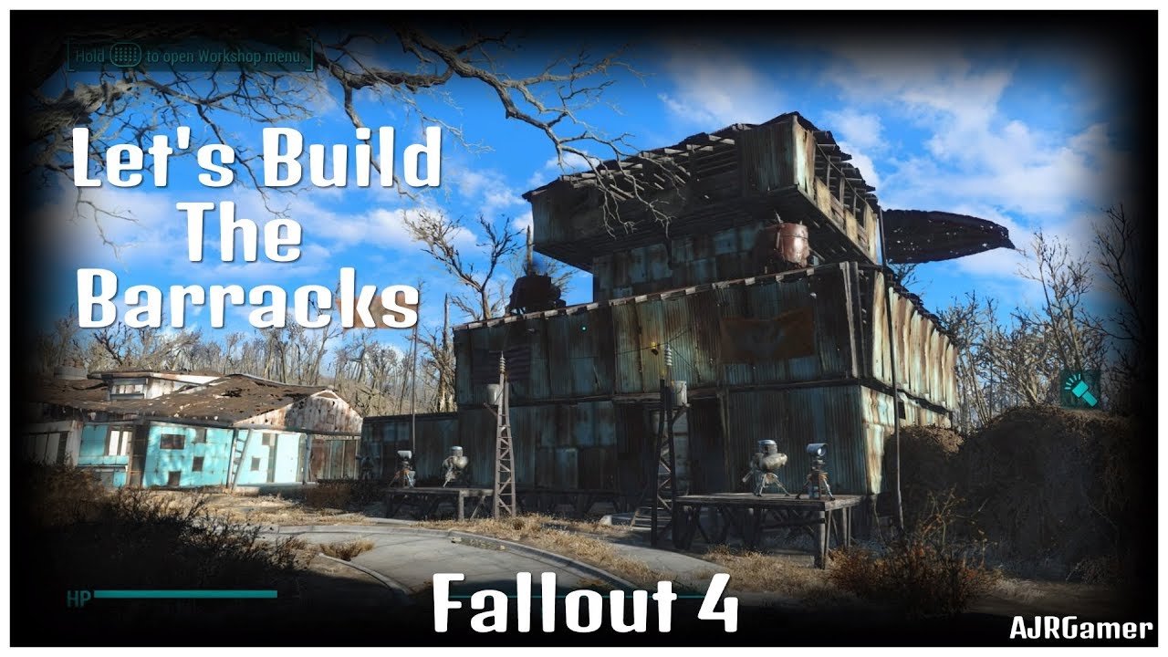 Barracks | Let's Build! (Fallout 4) - YouTube