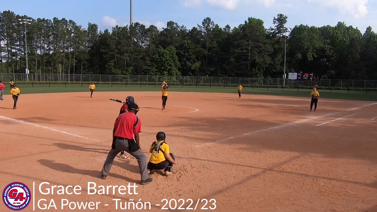 Grace Barrett- Hitting - YouTube