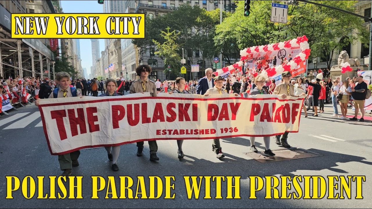 86th Gen Pulaski Day Parade New York 2023 President Andrzej Duda ...