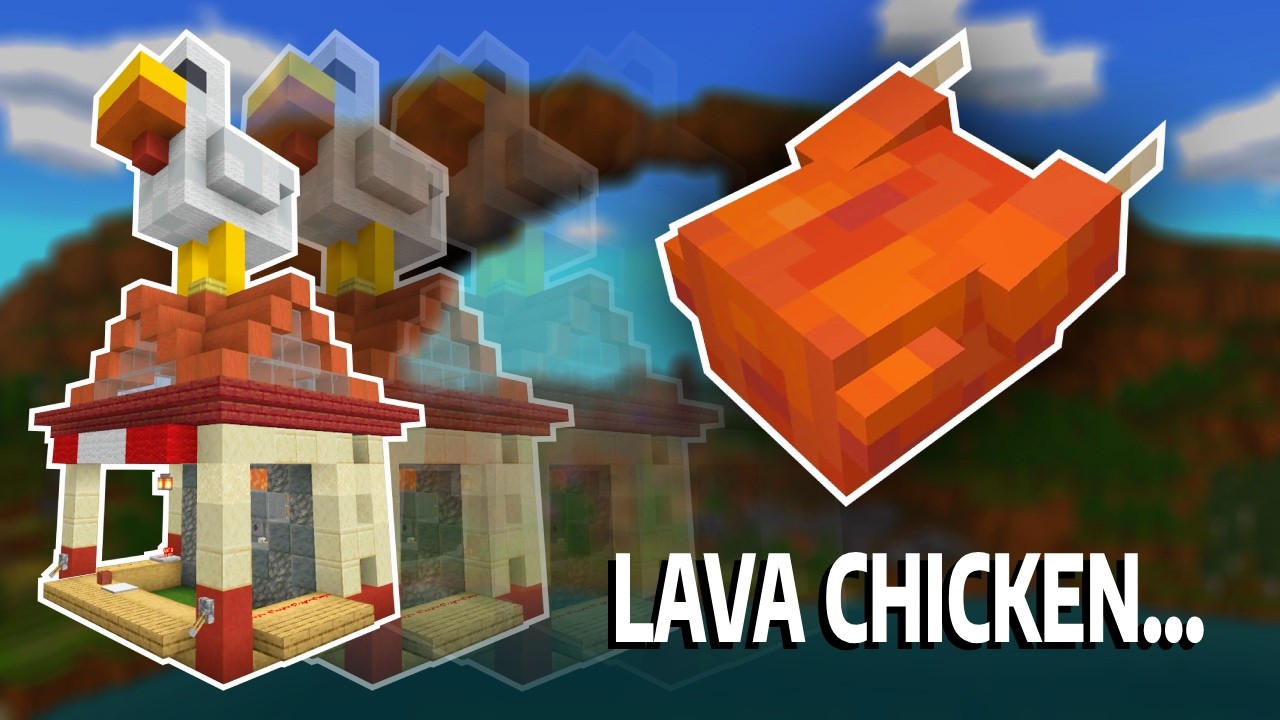I Built Steve's Working Lava Chicken Stand... Here's How You Build it ...