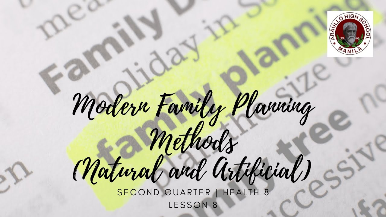 Lesson 8 Modern Family Planning Methods Natural And Artificial lesson-8-modern-family-planning-methods-natural-and-artificial