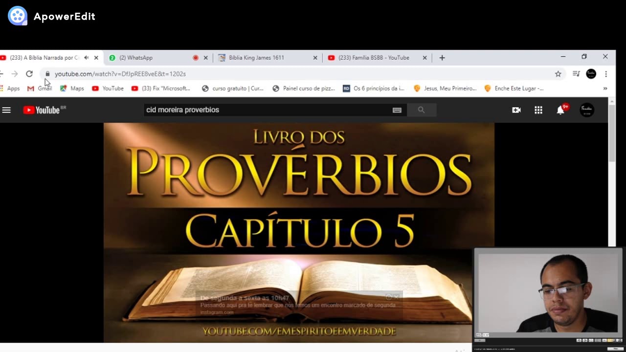 Provérbios Capitulo 5 - YouTube
