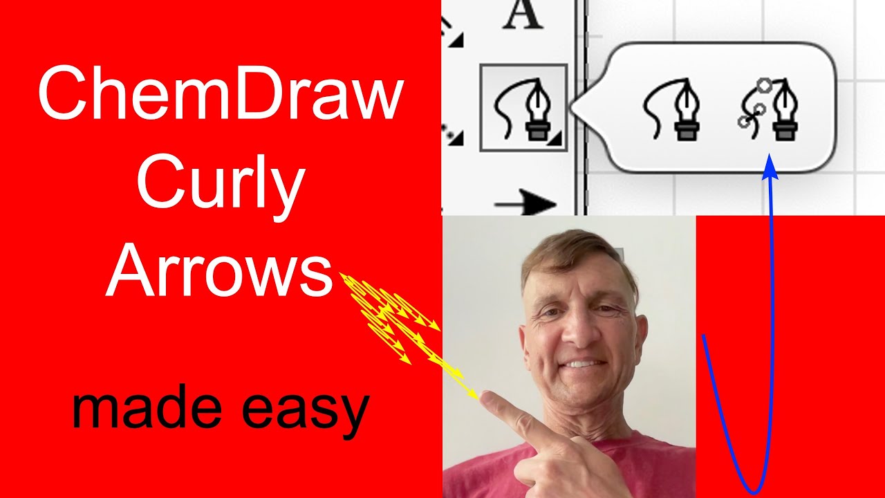ChemDrawing Curly Arrows Using The Pen Tool. Create super-useful ...