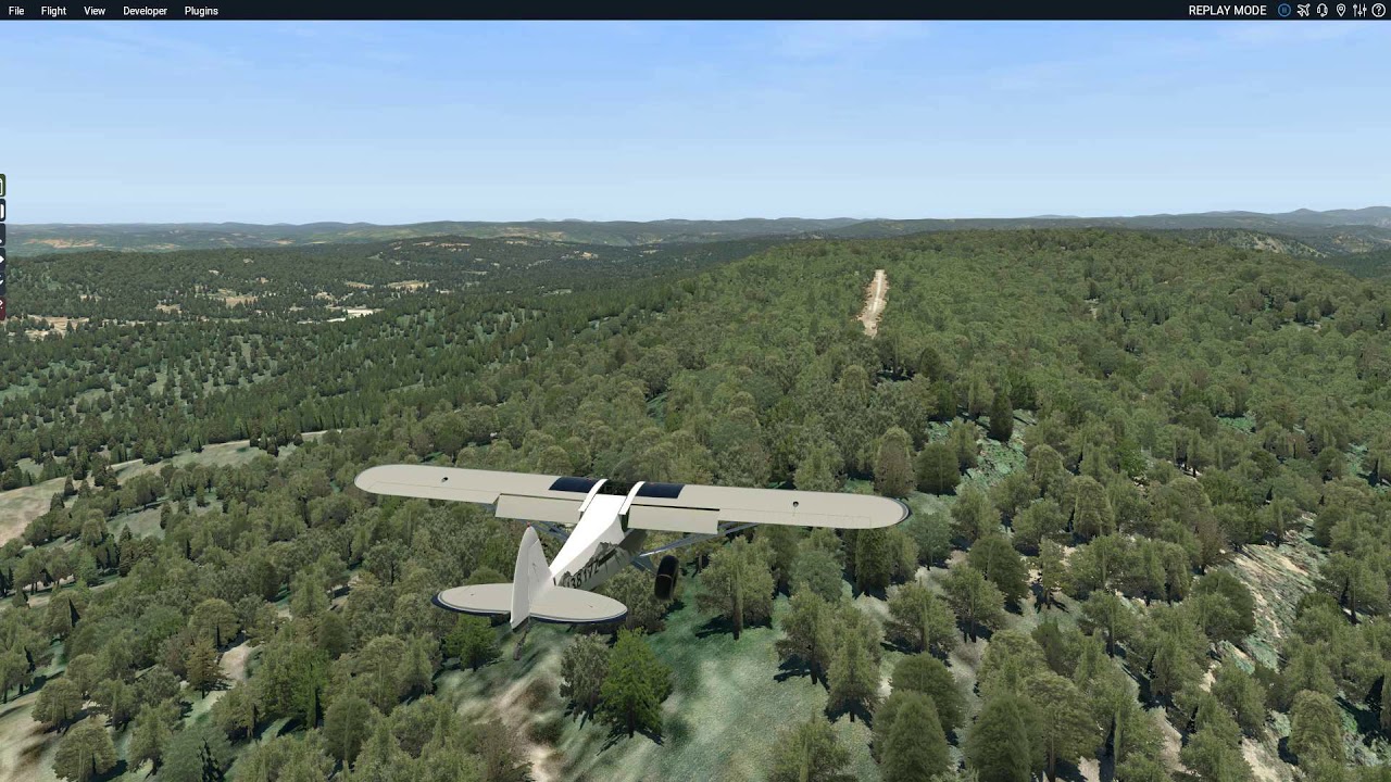 ASDG Super Cub 180HP Milhous Ranch Landing - YouTube