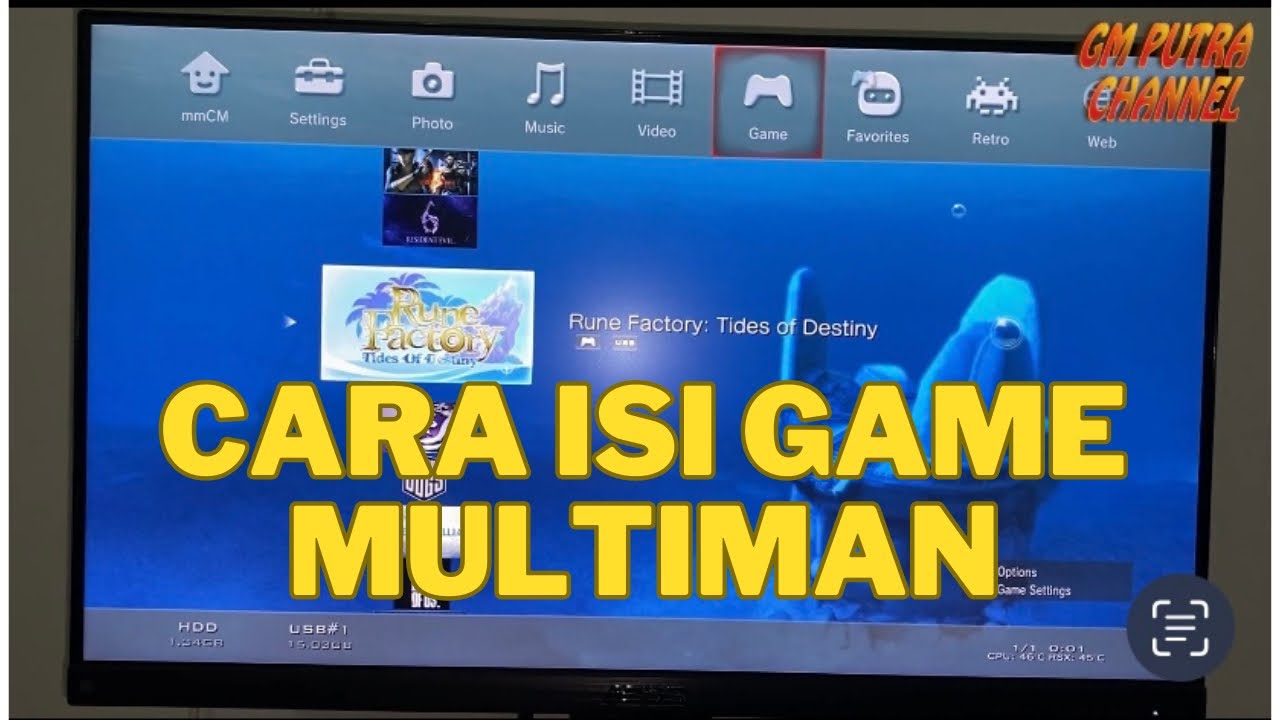 TUTORIAL ISI GAME MULTIMAN PADA PS3 - YouTube
