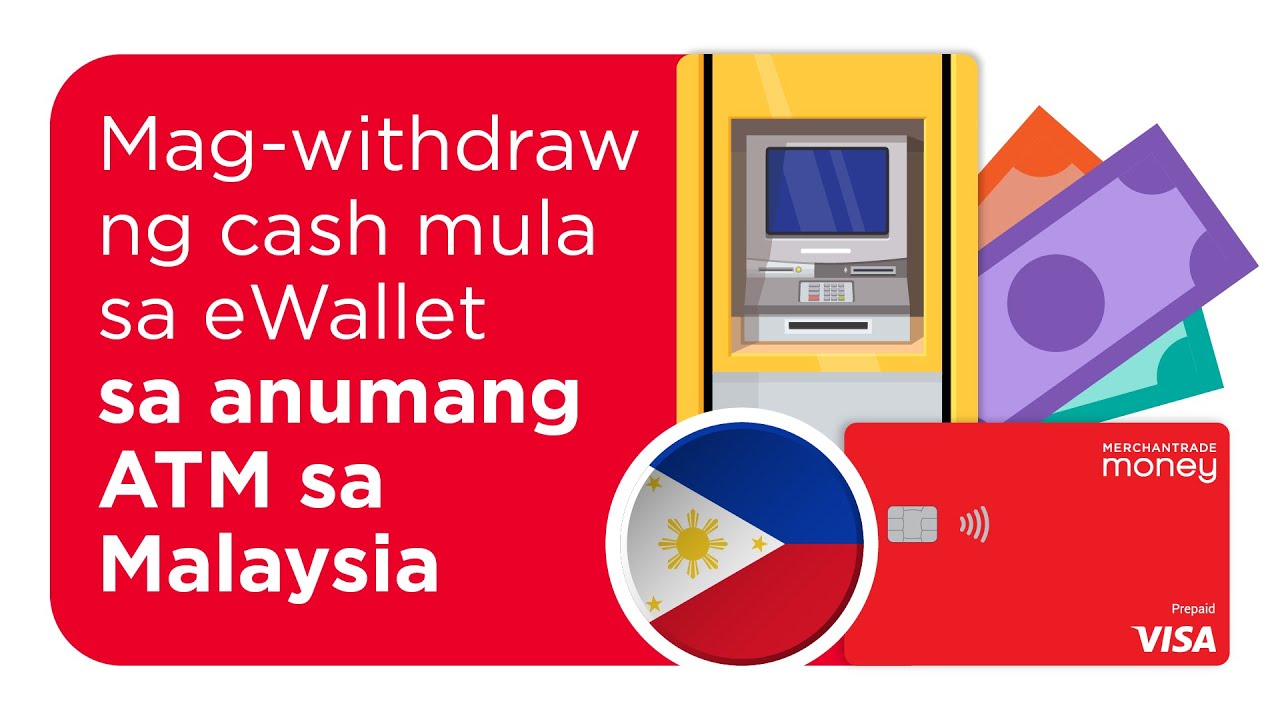 Mag-withdraw ng cash mula sa eWallet sa anumang ATM sa Malaysia - YouTube