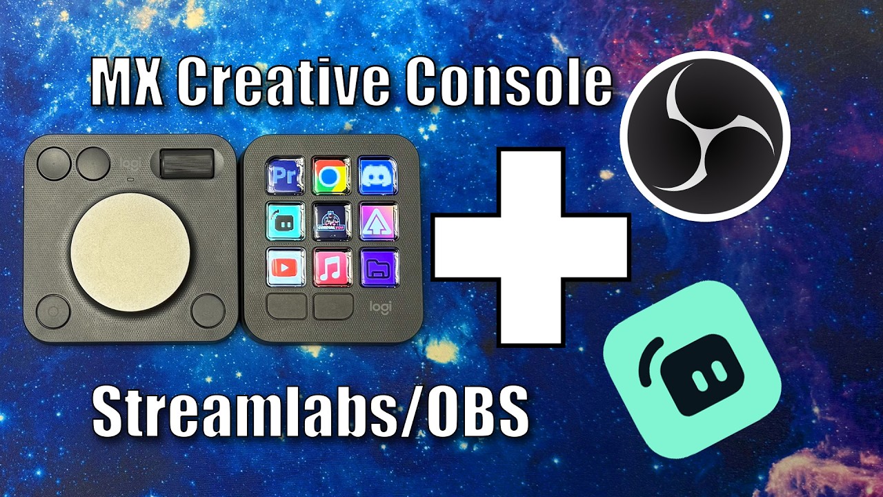 Logitech MX Creative Console + Streamlabs/OBS - How to Set Up - YouTube