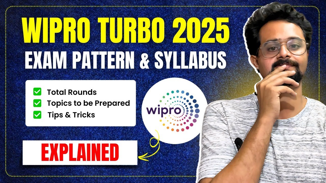 How to Crack Wipro Turbo 2025 🤔?| Exam Pattern, Syllabus & Preparation ...
