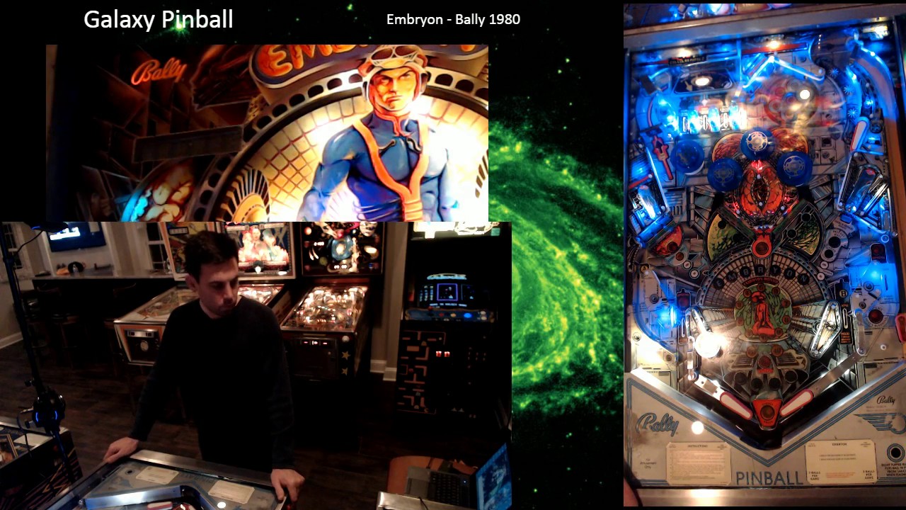 Bally Embryon Pinball (1980) - YouTube