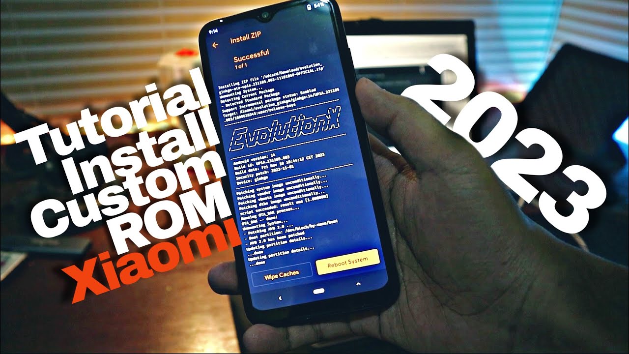 Cara Install Costom Rom di Hp Xiaomi - YouTube