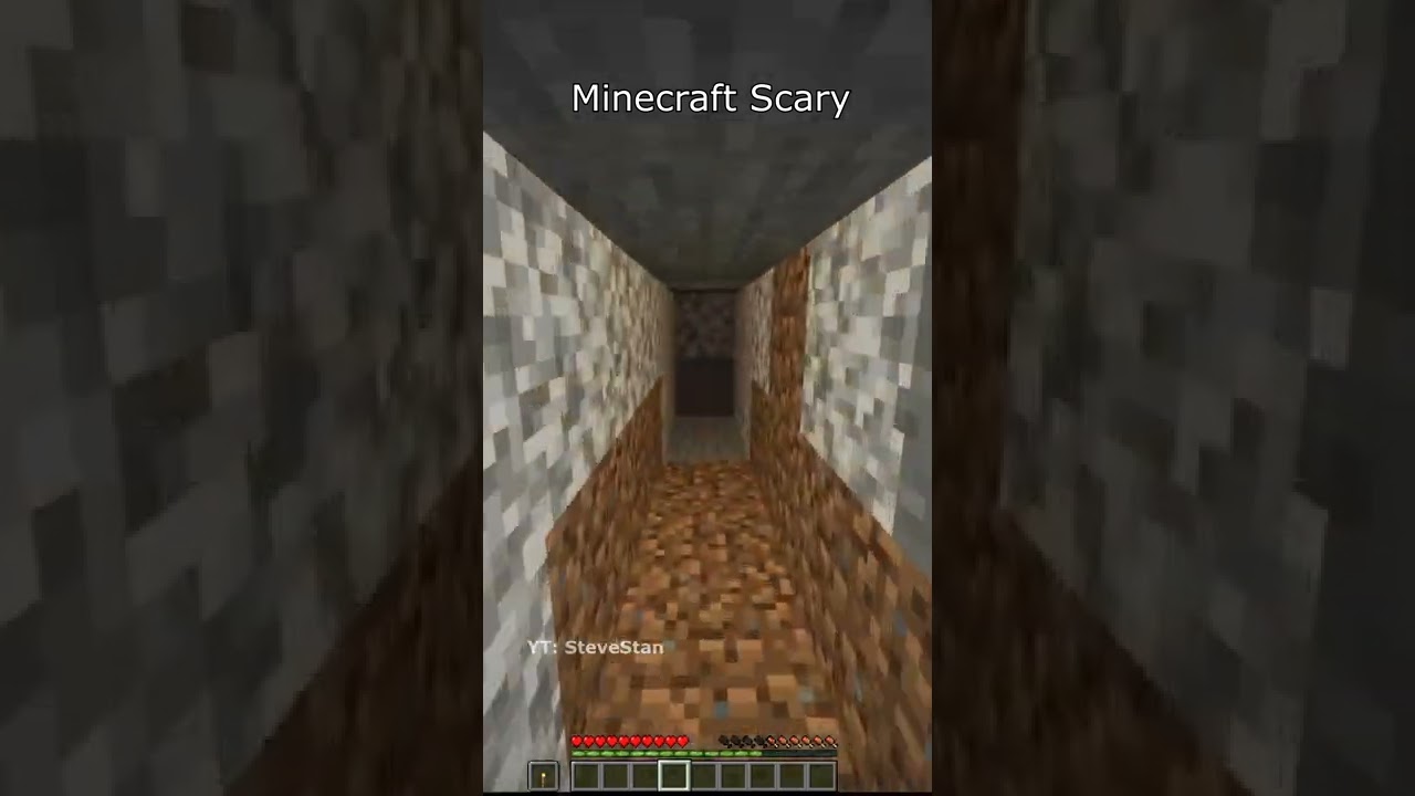 Steve Jumpscare in Minecraft #shorts #minecraft #halloween - YouTube