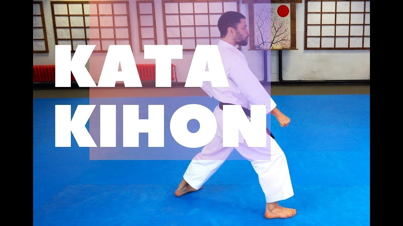 Karate Lesson 5A; Kata ICHI+NI+SAN+Review - YouTube