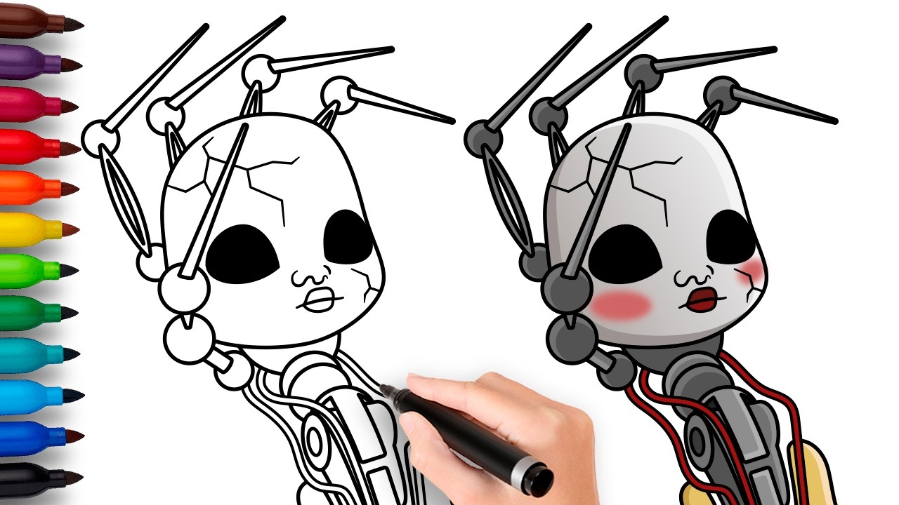 HOW TO DRAW THE PROTOTYPE'S HAND | Poppy Playtime: Chapter 5: Broken ...