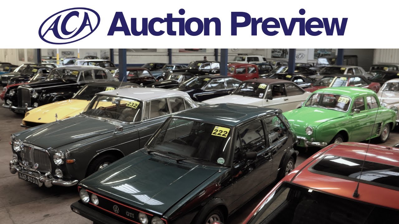 Anglia Car Auctions January 2024 Classic Sale Preview! - YouTube