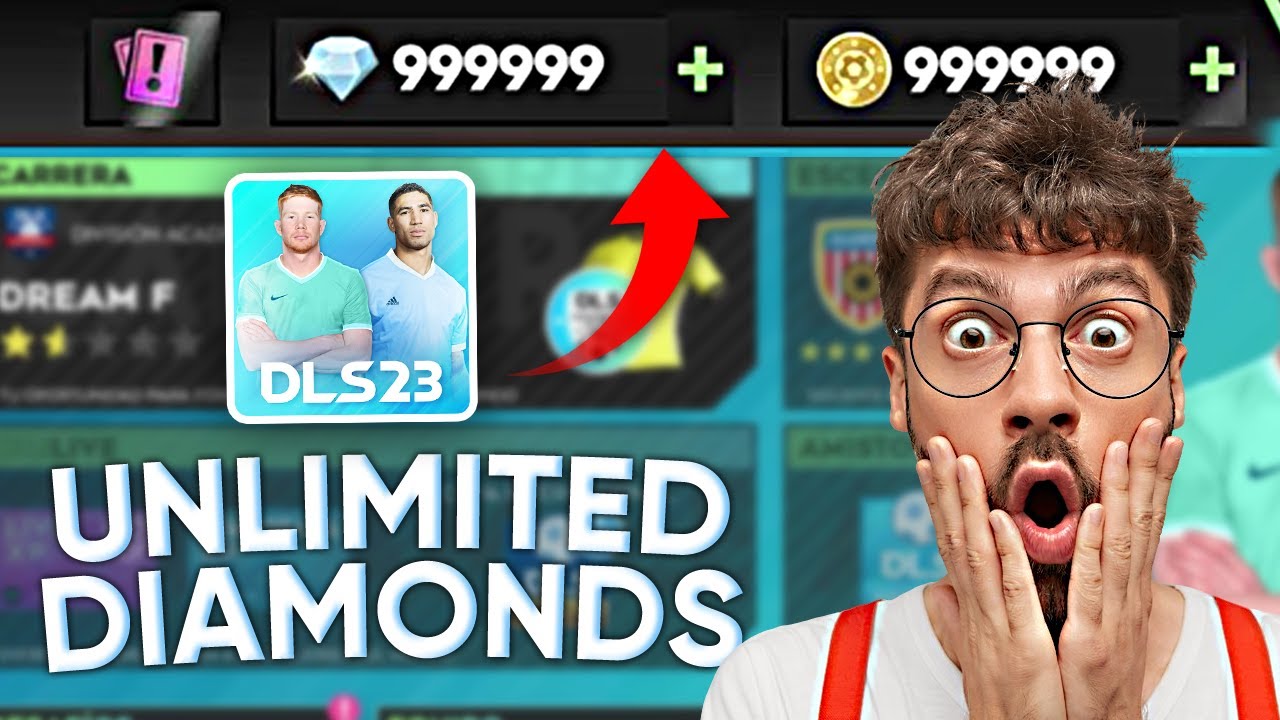 Get UNLIMITED Diamonds in Dream League Soccer 2024! *NEW* Free DLS 2024 ...