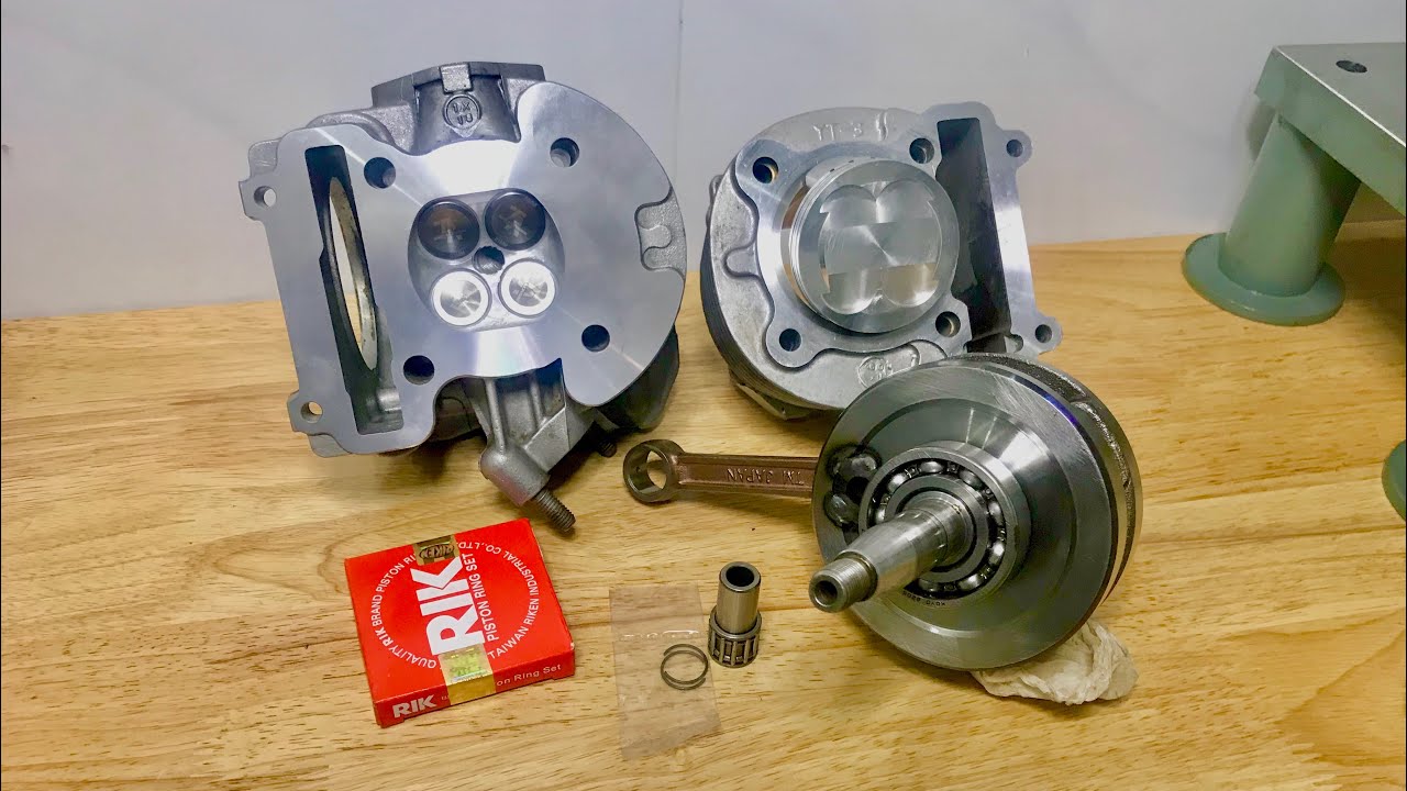 HP - SIRIUS/JUBITER 4VAL PISTON 62MM / DÊN TAURUS +4MM - YouTube